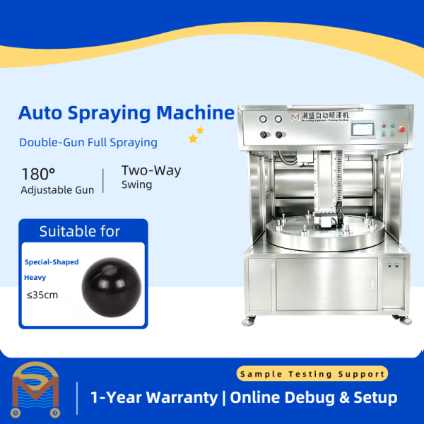 Quality Automatic Spray Painting Machine, Coating Equipment for Plastic Toy Ball Surface for sale