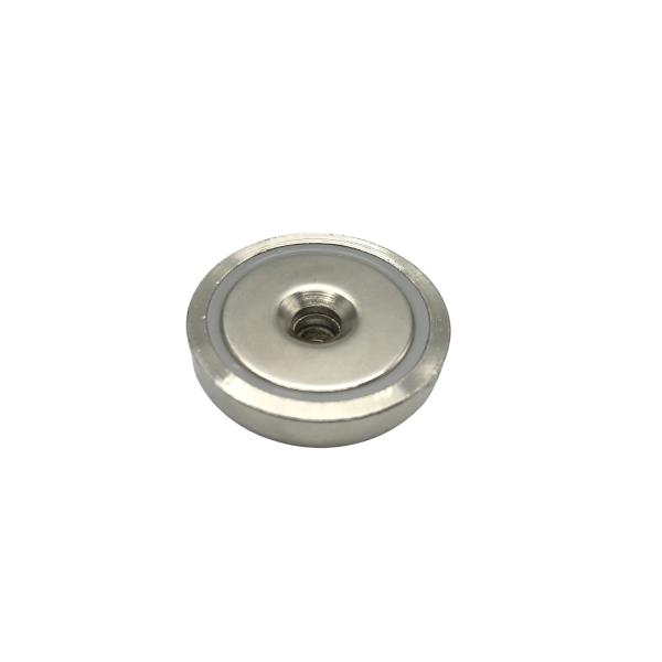 Quality Powerful Permanent Pot Neodymium Magnet High Pull Force N35-N52 Grade for sale