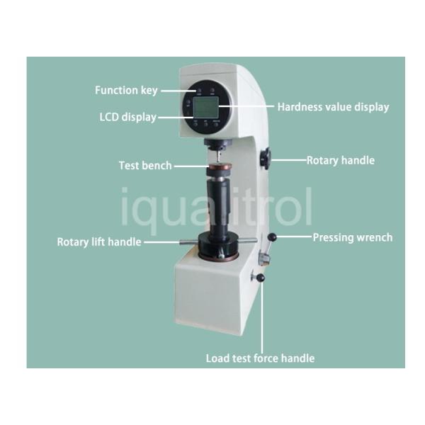 Quality Manual Loading Rockwell Hardness Testing Machine Force 10kgf With Scales for sale