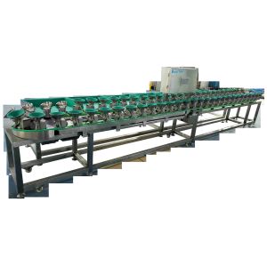 Quality Commercial Automatic Tray Fruit Sorting Machine with Rotary Conveyor for sale