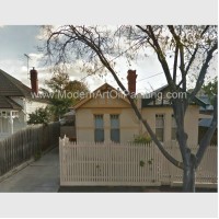 Quality Scenery Portrait Oil Painting From Photo , Realistic House Canvas Art For Decor for sale