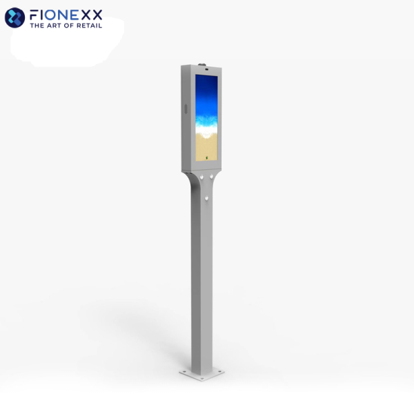 Quality Weather Proof IP65 Bus Stop Digital Signage Space Saving Floor standing for sale