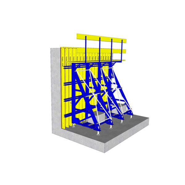 Quality Solid Structure One Sided Wall Formwork , Single Sided Formwork Simple Operation for sale