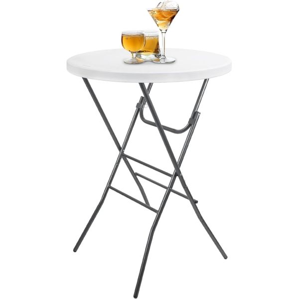 Quality Indoor Outdoor Gathering High Top Table Bar Height Folding Table for Bar for sale