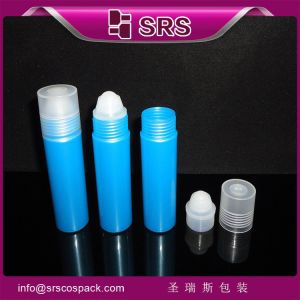 Quality Shengruisi packaging RPP-16ml plastic roll on bottle with PP cap for sale