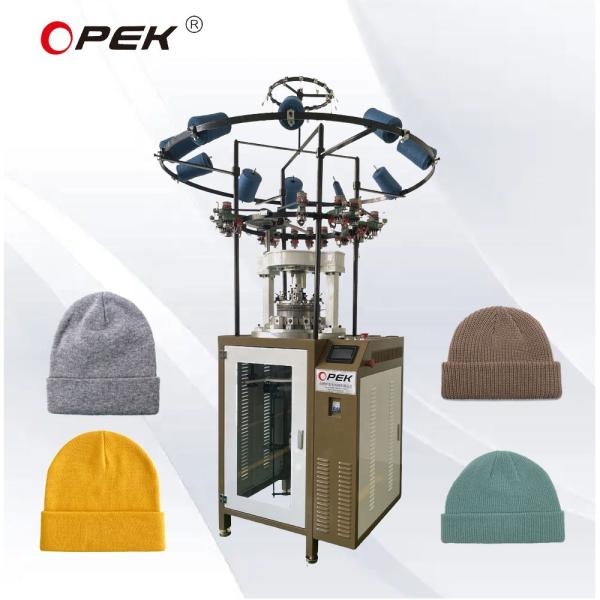 Quality Multi functional Waffle Stitch Rib Hats Knitting Machine for Quick and Easy for sale