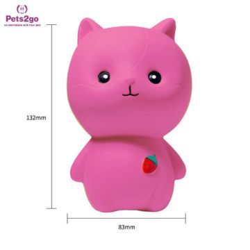 Quality Interactive 112x74mm Latex Cat Playing Ball for sale