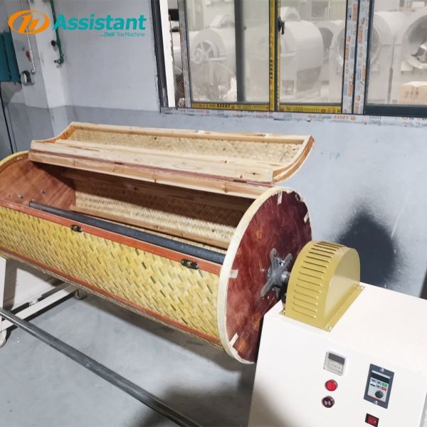 Quality 1100KG Oolong Tea Shaking Green Machine DL-6CYQT-9025-2 with Tieguanyin Drum for sale