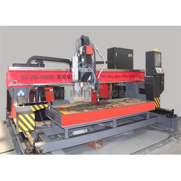 Quality Steel Plate CNC Plasma Cutting And Drilling Machine 150-3000rpm for sale