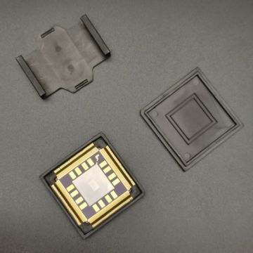 Quality ABS Single QFP Waffle Pack Tray 5.5mm Thickness High Quality for sale