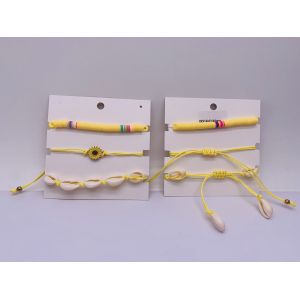 Quality Durable Elastic Cute Beach Bracelets Reusable Multiple Sizes for sale