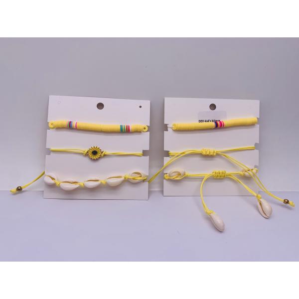 Quality Durable Elastic Cute Beach Bracelets Reusable Multiple Sizes for sale