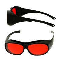 Quality Professional OD6 200nm-2000nm Wavelength Red Light Therapy Glasses UV Protection for sale