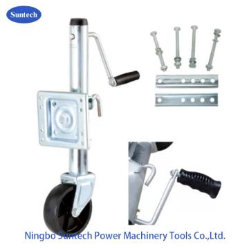 Quality 1000lb Side Wind Bolt Thru Marine Swivel Trailer Jack for sale