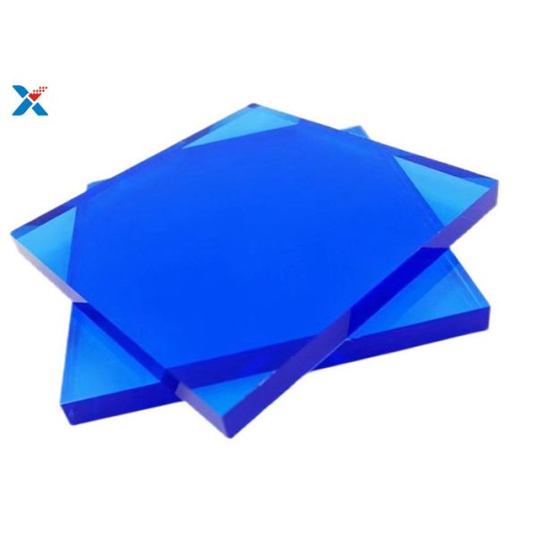 Quality Perspex Panels Cut To Size s Acrylic Sheet 4x8 Translucent Blue for sale
