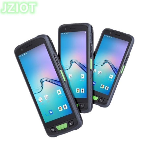 Quality rugged handheld android tablet with Barcode Scanner JZIOT V9100 1d 2D PDA Lf Hf for sale