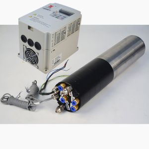 Quality ISO20 ATC Spindle Motor Water Cooled 2.2KW For CNC Router Machine for sale