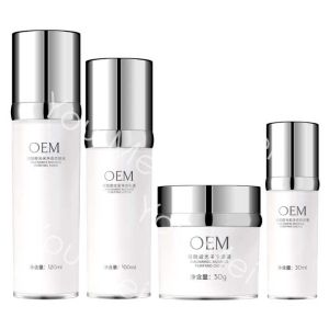Quality Anti Aging Dry Skin Facial Skincare Set Gift Hydrating Peptide Niacinamide Serum for sale