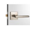 china Tubular Key Lock Satin Nickel Solid Brass Cylinder With Zinc Alloy Cover