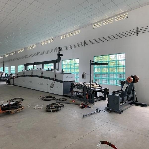 Quality Laminating Aluminum Film Cardboard Embossing Machine for sale