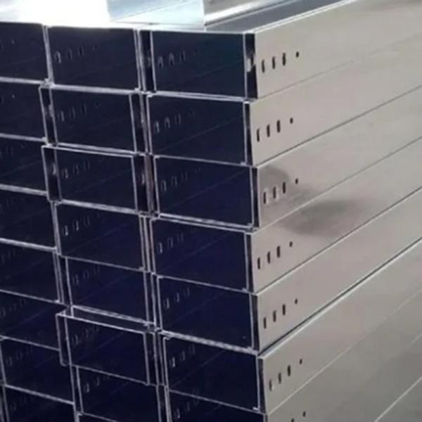 Quality Fire Resistance And Durability Solid Cable Tray With Galvanized Finish for sale