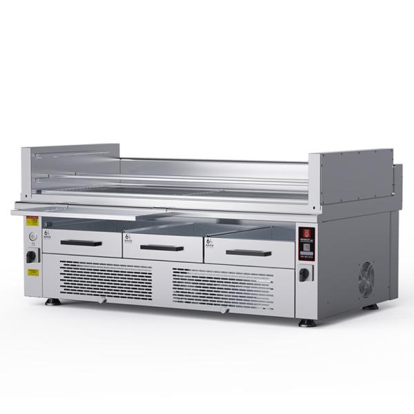Quality Commercial Smokeless BBQ Grill 15KW High-Temperature for sale