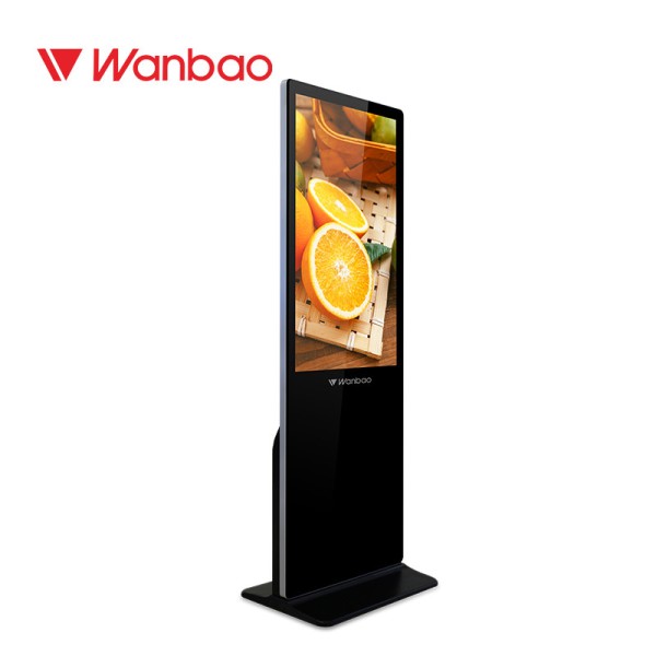 Quality 43" Floor Standing LCD Advertising Player With Intelligent Broadcast Function for sale