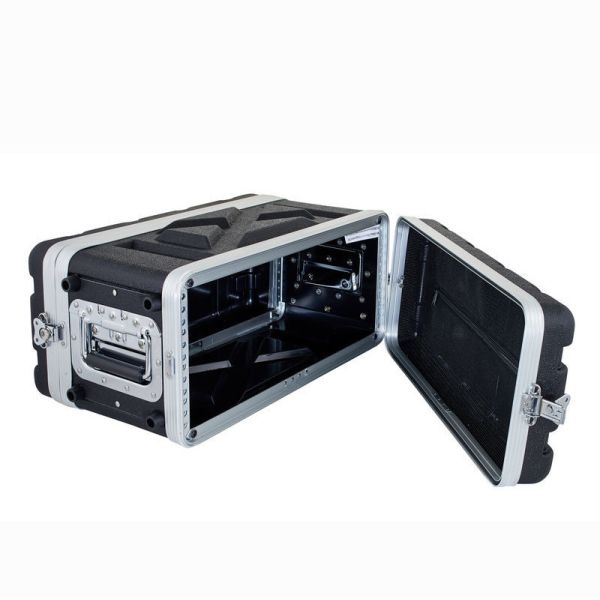Quality ABS 8" Depth 4U Shallow Rack Case For Microphone Receiver for sale
