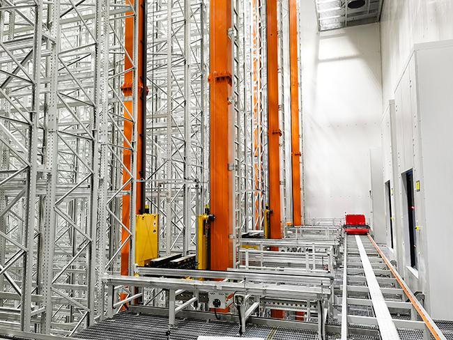Cold Storage Warehouse Pallet Stacker Crane ASRS Logistics Center Automatic Storage And Retrieval System