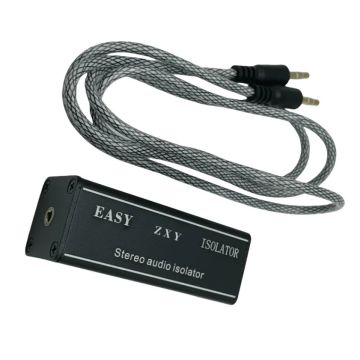 Quality Ground Loop Audio Isolator Acoustic Cancellation Noise Common Ground Filter AUX for sale