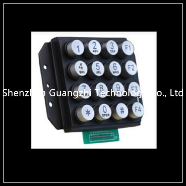 Quality Zinc Alloy Backlit Numeric Keypad Aging Resistant With Abs Frame for sale