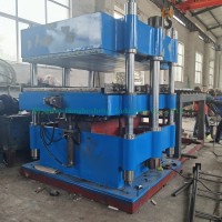 Quality Six Column Type Plate Vulcanizing Press Machine Steam Heating 600T for sale
