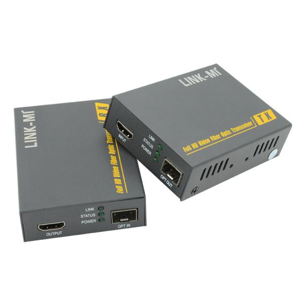 Quality 2km HDMI Fiber Optic Extender Support 3D 4K EDID Video Extender Over Fiber for sale