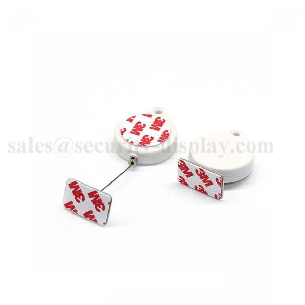 Quality CE 3M Sticker Anti Theft Retractable Pull Box With Extension Security Wire for sale