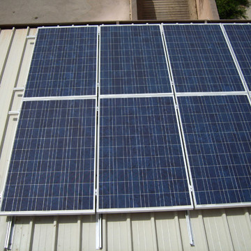 Quality Reliable Structure Metal Roof Solar Mounting Systems With Simple Short Rails for sale