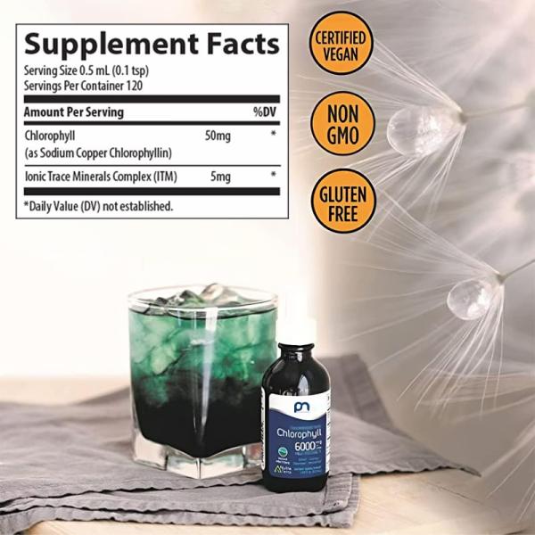 Quality Concentrated Ionic Chlorophyll Supplement Sodium Copper Chlorophyllin Liquid for sale
