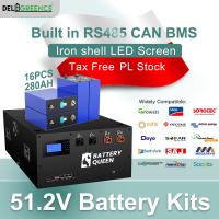 Quality 51.2V 320ah DIY KITS 300ah CALB EVE CATL LF280K Metal case Seplos BMS 10E for sale