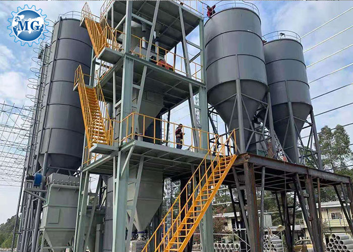 dry mortar mixing plant