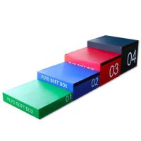 Quality Pure Black Progressive Vaulting Box Exercise Combo Set Fitness Epuipment for sale