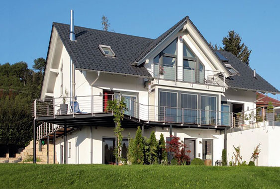 Quality Green Modular Homes/Steel Prefabricated Villa Construction With Insulation for sale