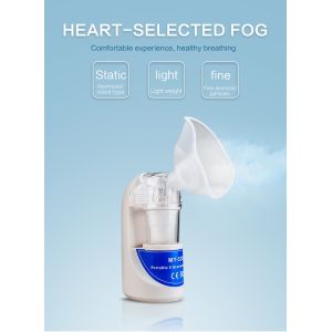 Quality Home Mesh Portable Ultrasonic Nebulizer Mist Discharge Asthma Atomizer Mini for sale