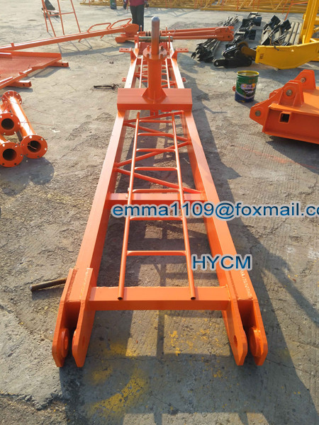 Quality 3 Tons Load 24 Meters Boom derrick crane for sale For 120m Building for sale