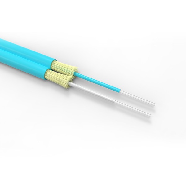 Quality Duplex Zipcord Fiber Optic Cable Singlemode Multimode ZCC GJFJV-2F for sale