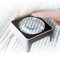 Quality Stylish K9 Lens LED Jewelry Magnifier Glass with Rechargeable Design and for sale