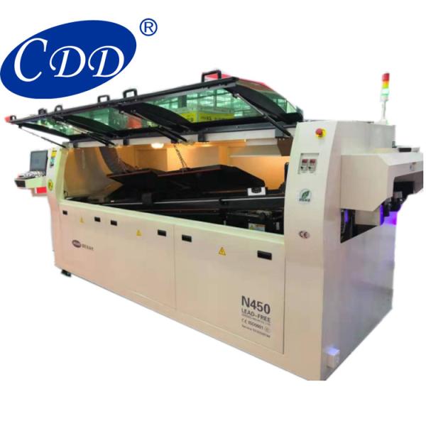 Quality Stable Performance Wave Soldering Machine Pcb Assembly Line 700 Kg Weight for sale