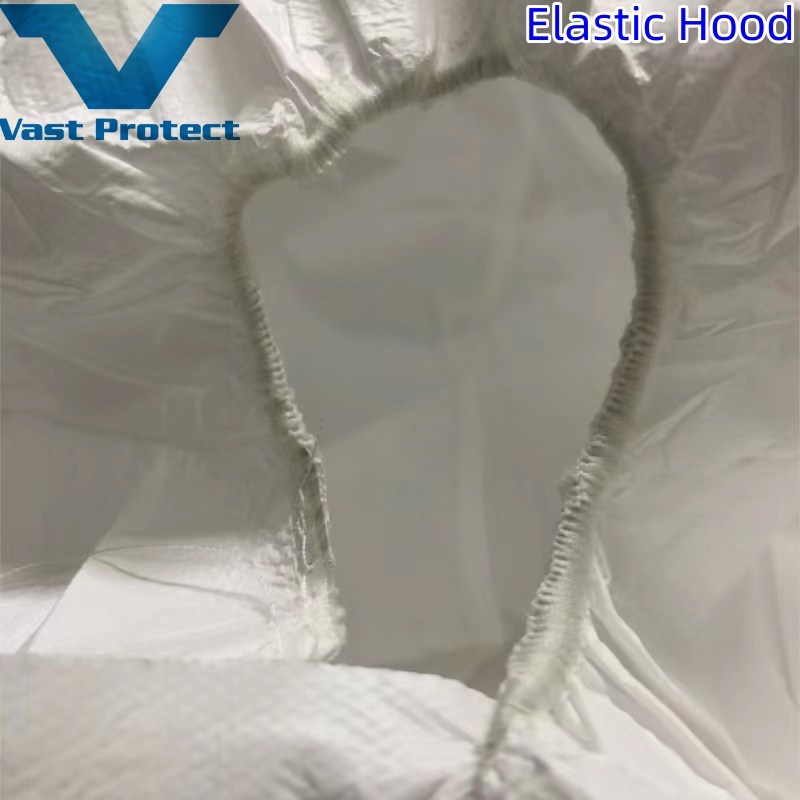 En ISO 13982 Disposable Breathable Soft Waterproof Microporous Protective Coverall
