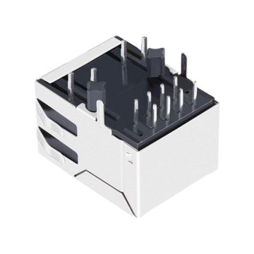 Quality ABJ-4110ANLF IEEE 802.3 RJ45 Modular Jack LPJ4011ABNL With 10/100 Base-T for sale