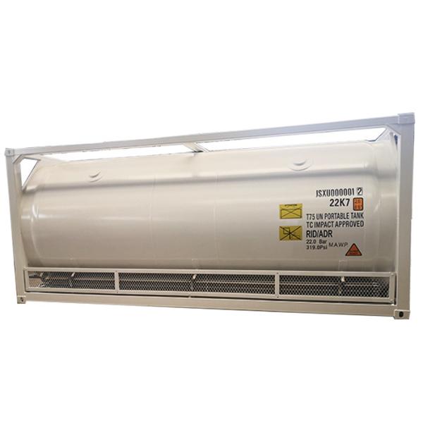 Quality LCO2 Cryogenic Tank Container LC2H4 ISO Tank T75 For Storage Transport for sale