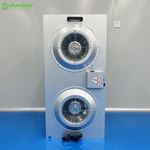 Quality Galvanized Steel Sheet Dual-Fan FFU With Differential Pressure Sensor for sale