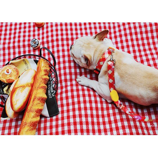 Quality Wide Orange Reflective Dog Collars 1 1.5 2 3 inch Personalized Reflective Puppy for sale